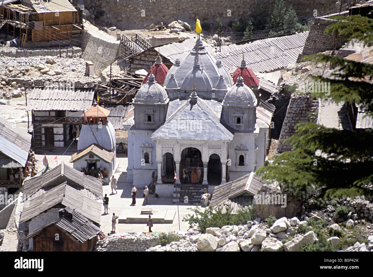 Ganga temple gangotri hi-res stock photography and images - Alamy