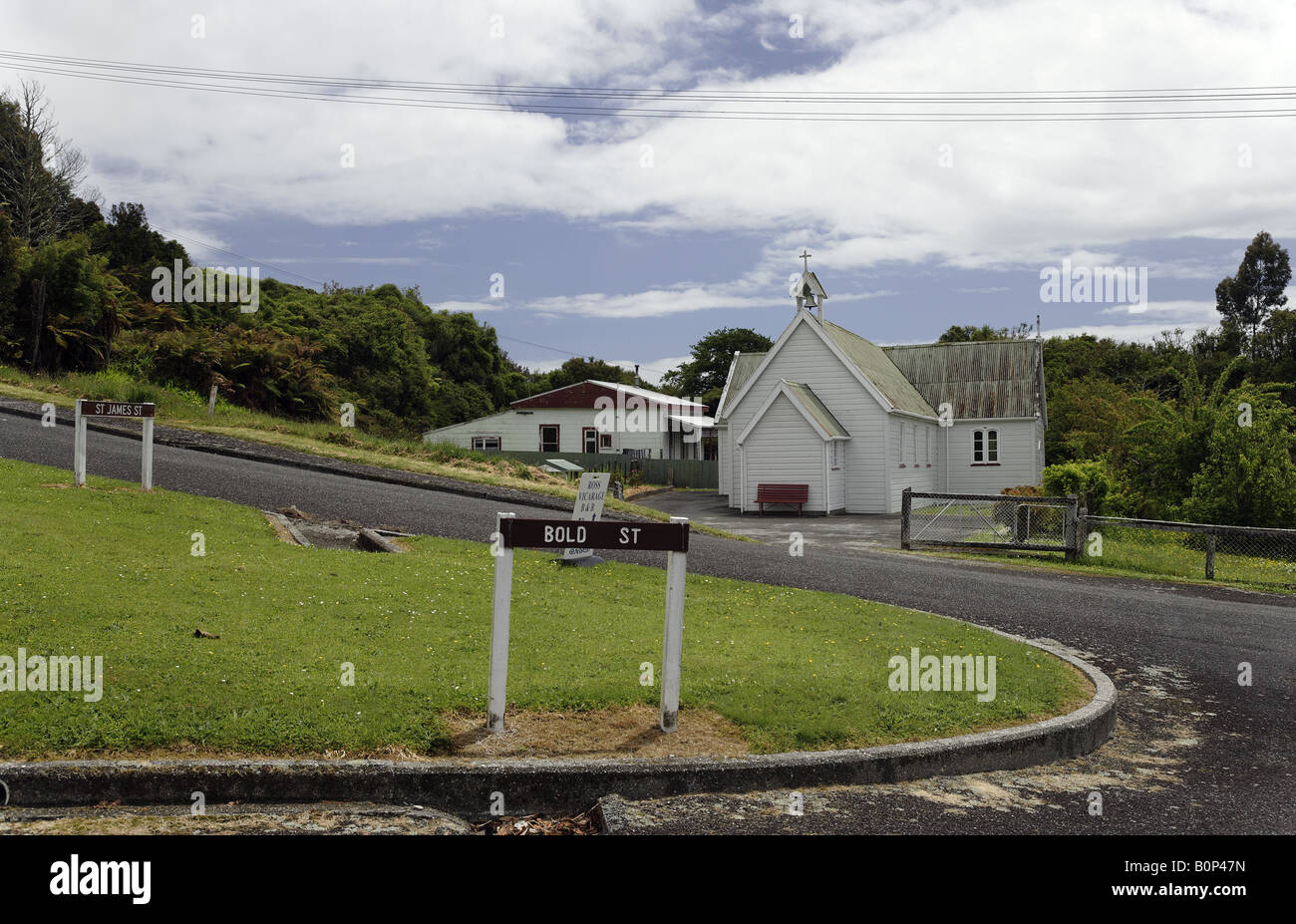 An old church at Ross, New Zealand Stock Photo - Alamy