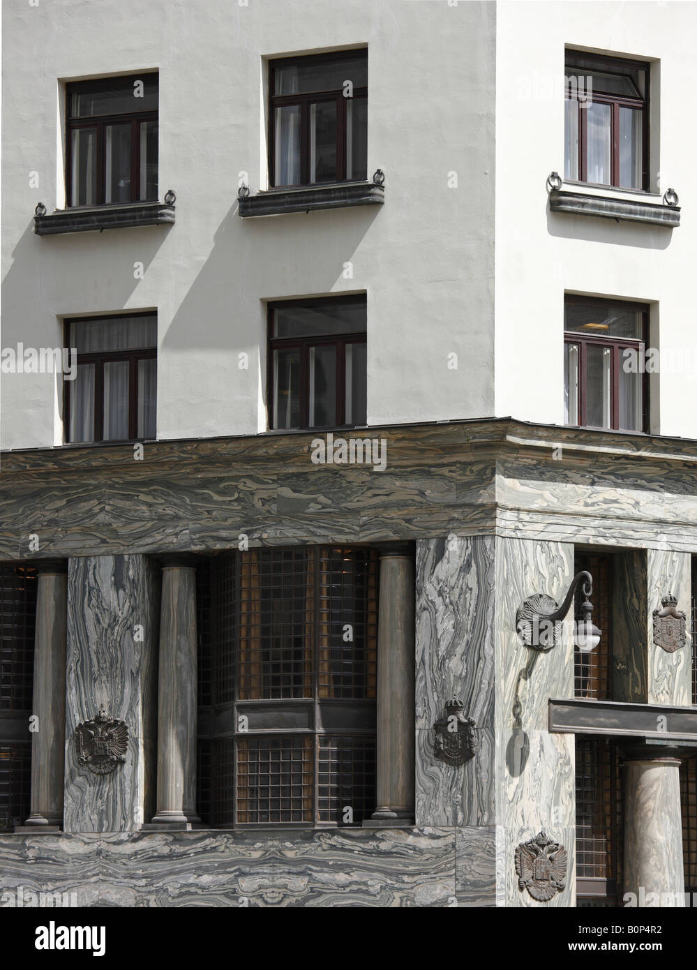Wien, Michaelerplatz, "Looshaus", Erbaut 1910-1911 von Adolf Loos ...