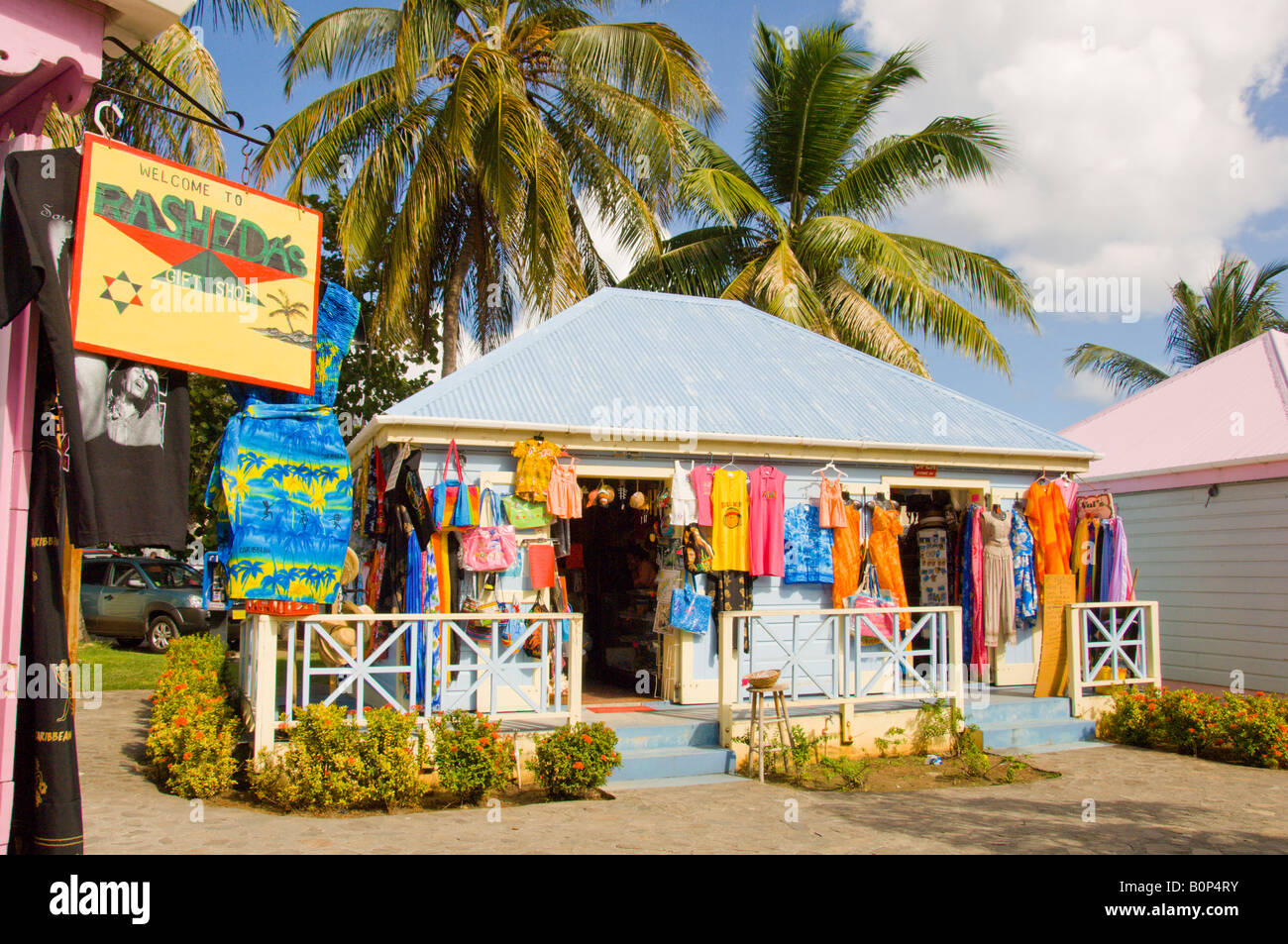 Tourist craft and gift stores in Road Town Tortola British Virgin ...