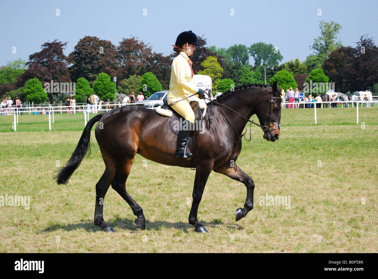 Pony Club rider, Royal Windsor Horse Show, Home Park, Windsor ...