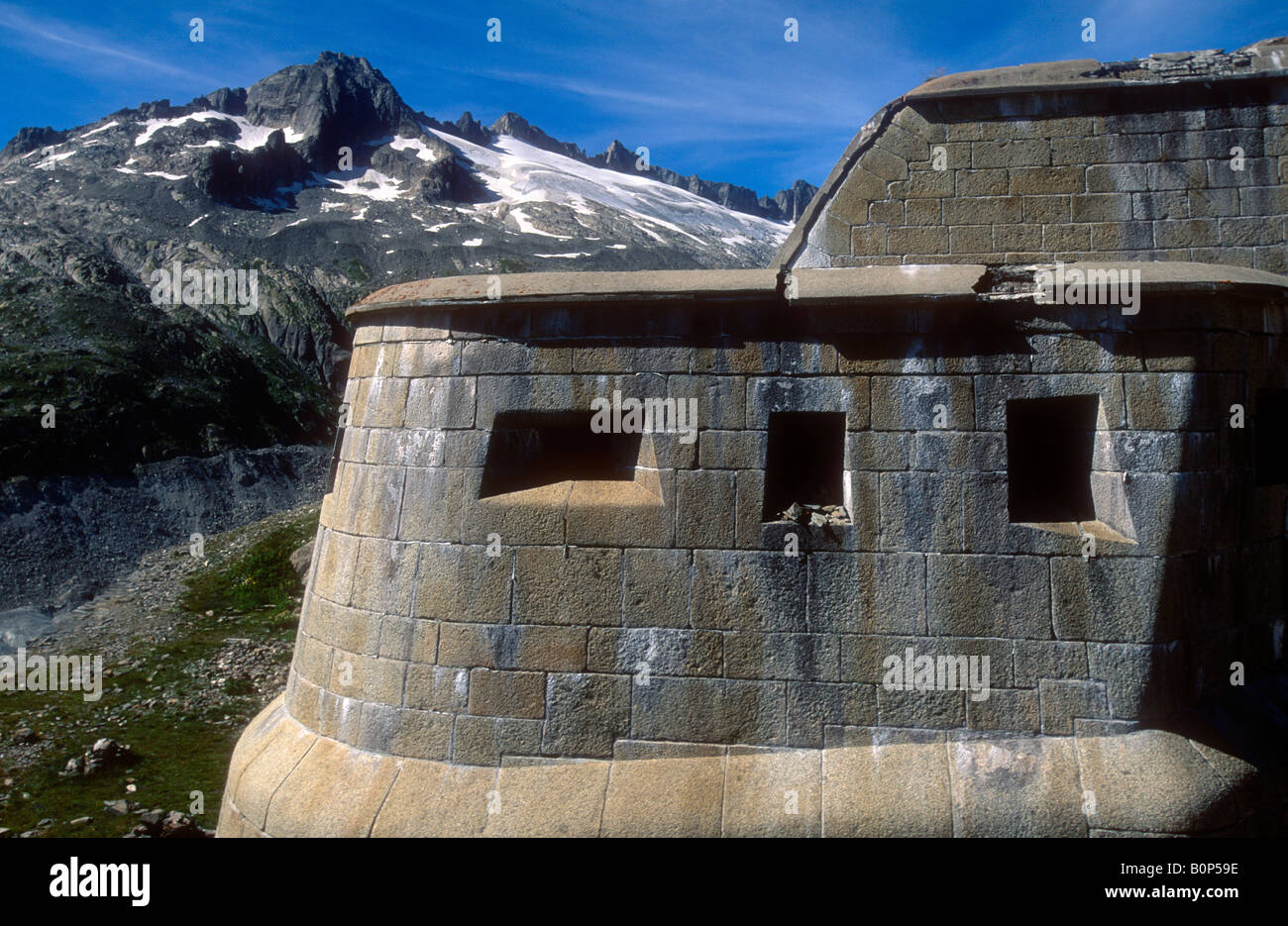 War bunker switzerland hi-res stock photography and images - Alamy