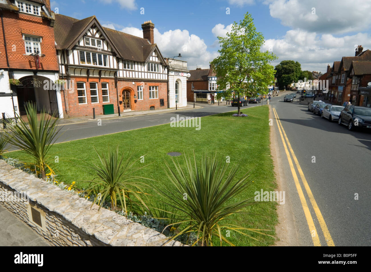 Haslemere High Street Surrey UK Stock Photo - Alamy