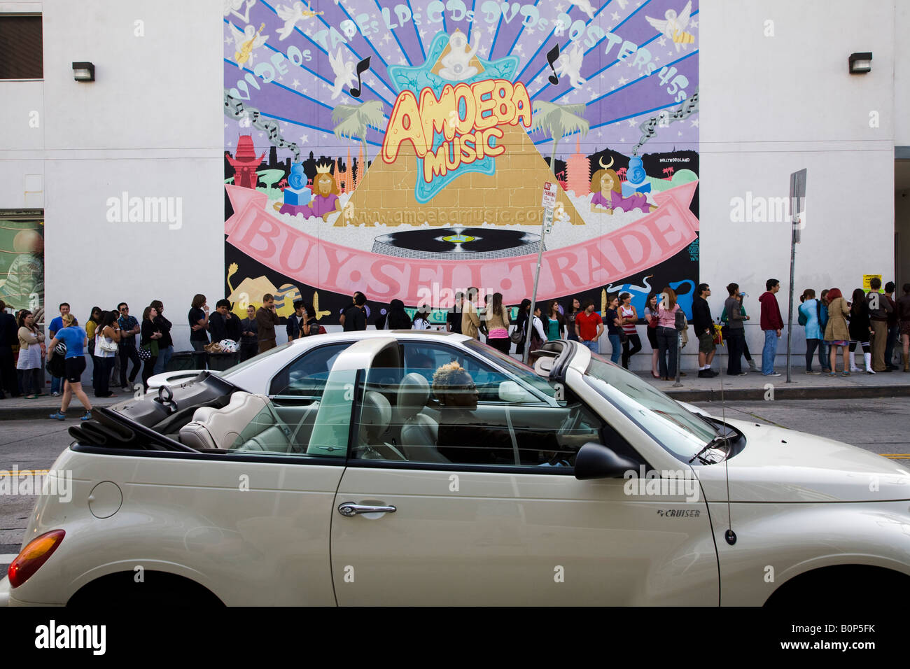 Amoeba Records Hollywood Los Angeles California Stock Photo - Alamy