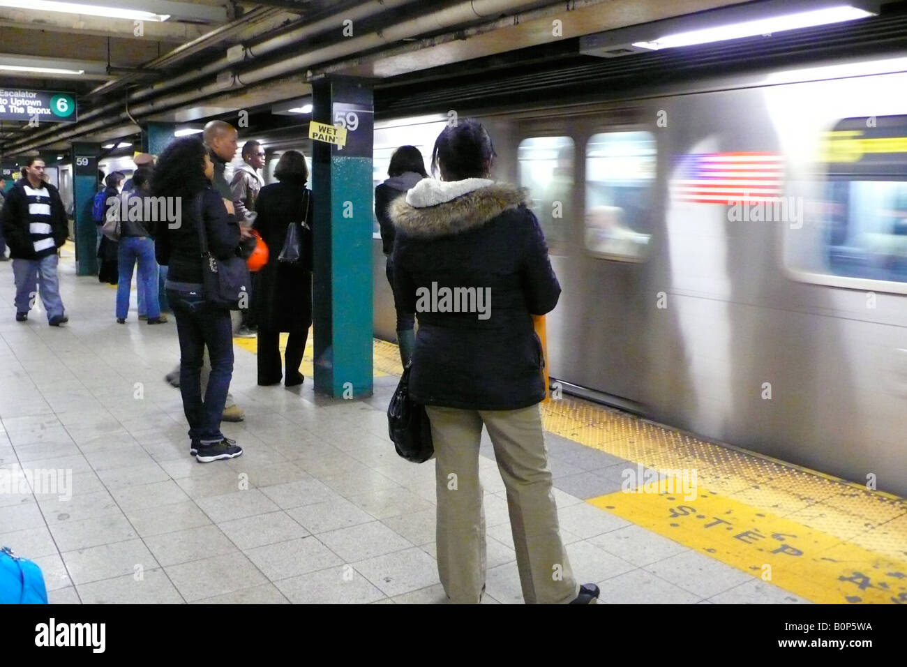 59th subway hi-res stock photography and images - Alamy