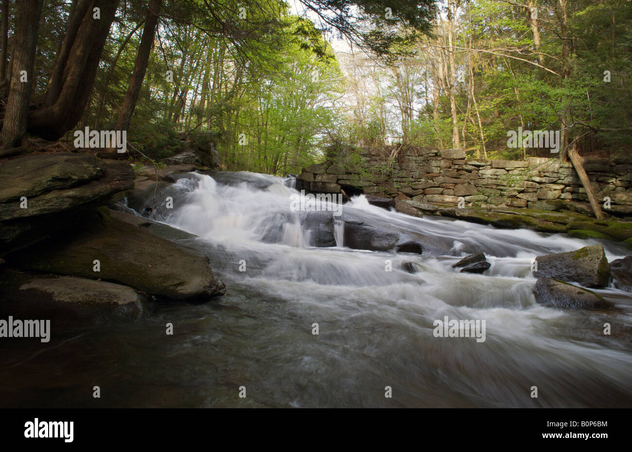 slow shutter speed silky water flow Stock Photo - Alamy