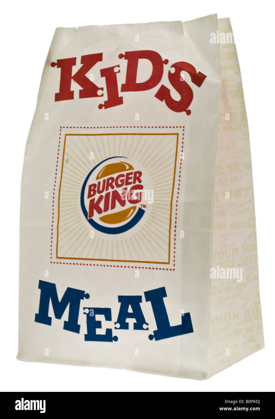 King fastfood Cut Out Stock Images & Pictures - Alamy