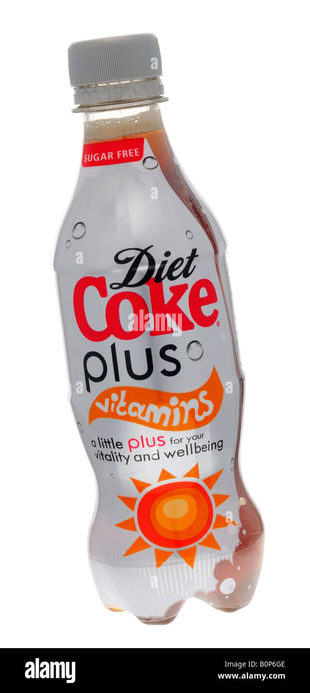 Bottle of Diet Coke plus Vitamins Stock Photo - Alamy