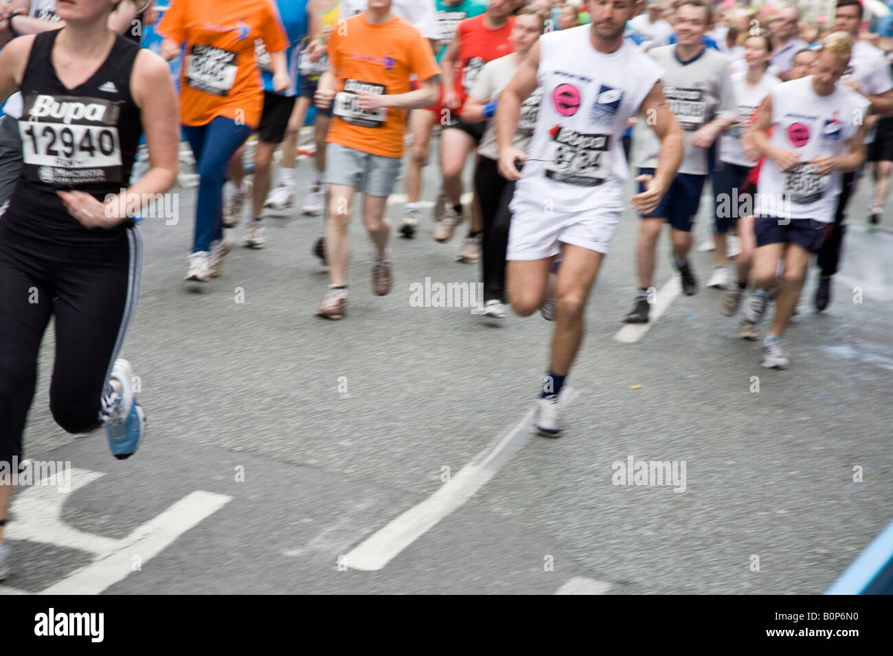 Manchester 10K Greatrun May 2008 Stock Photo - Alamy