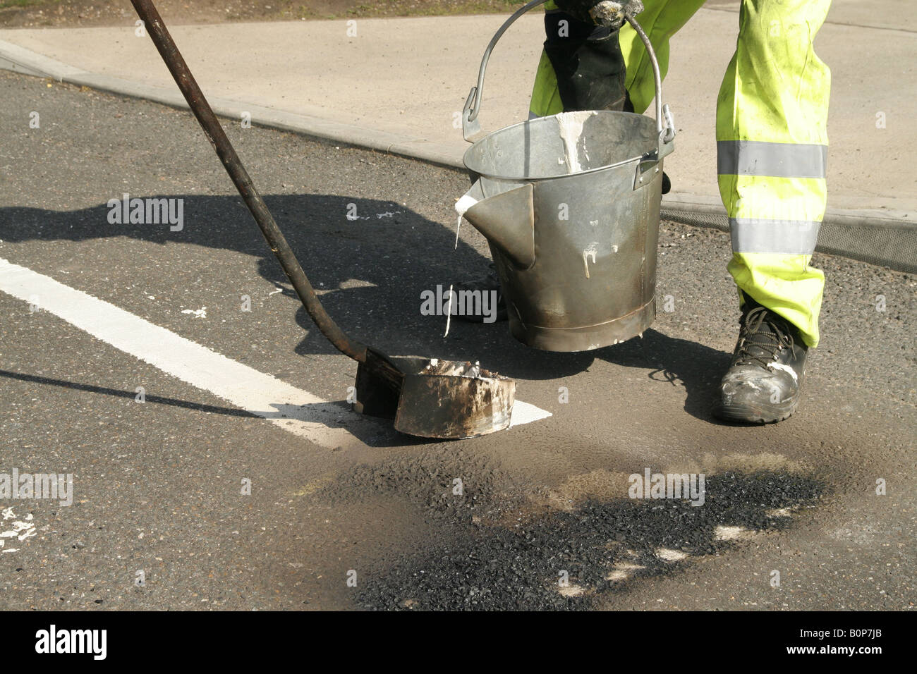 Health and safety new road markings hi-res stock photography and images ...