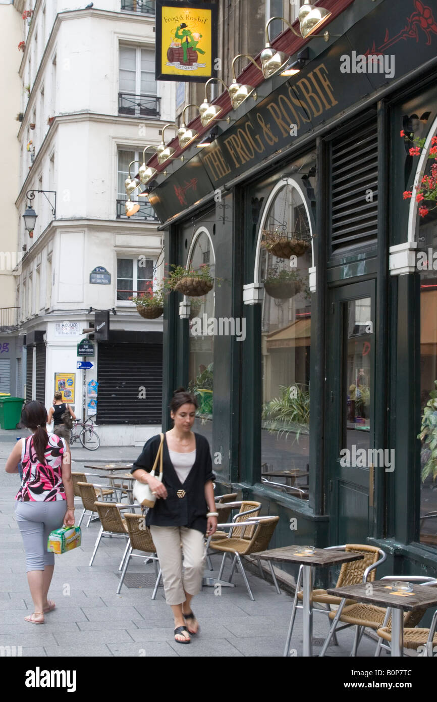 The 'Frog & Rosbif' traditional English pub in Paris catering for ...