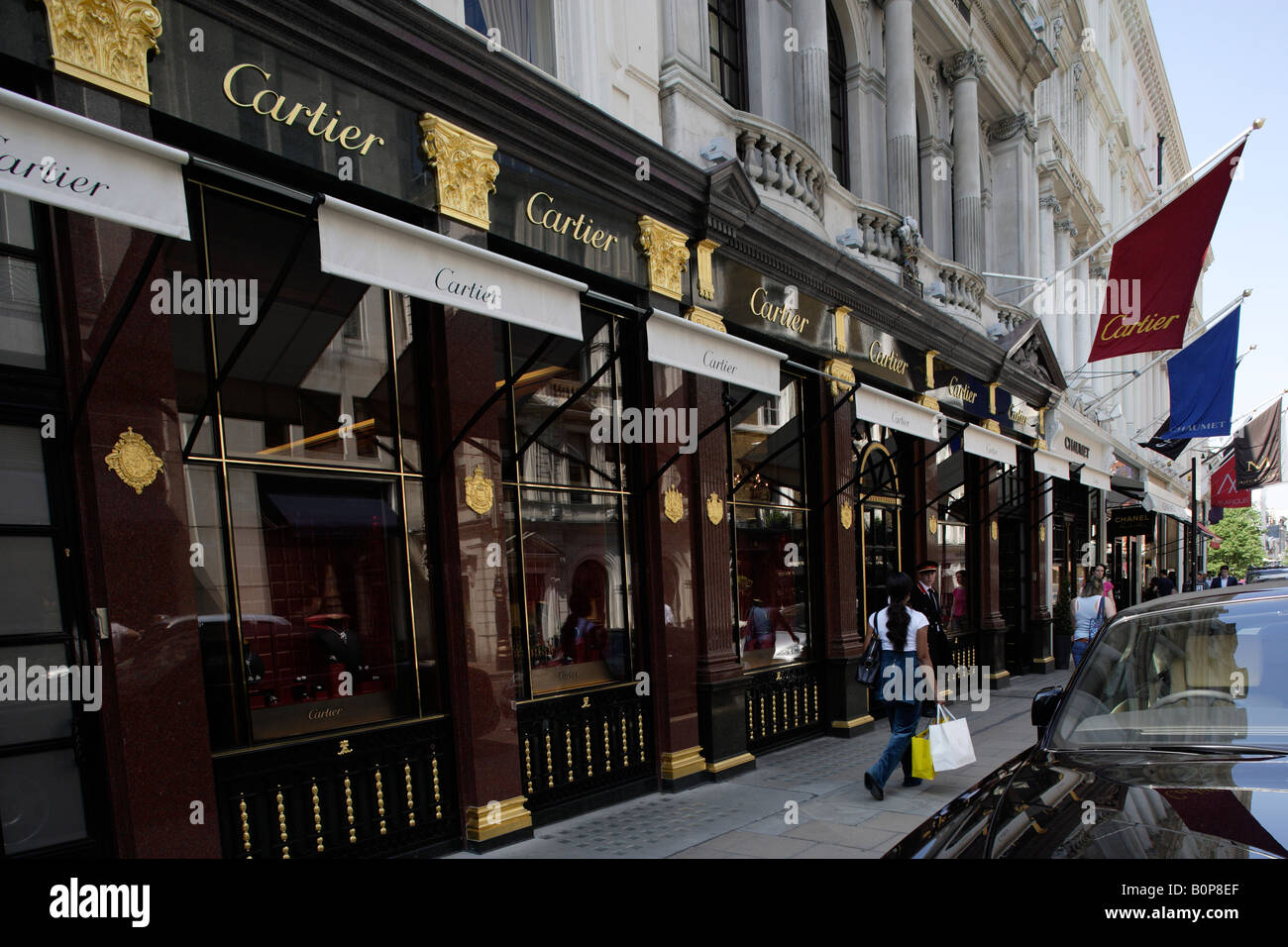 Bond Street Shop cartier Stock Photo - Alamy