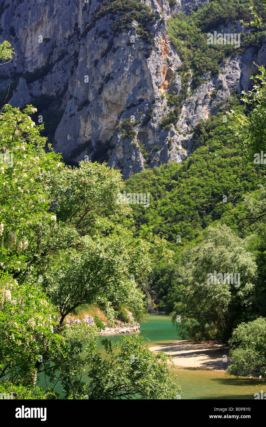Gola del Furlo Furlo Gorge near Fossombrone Italy Stock Photo - Alamy