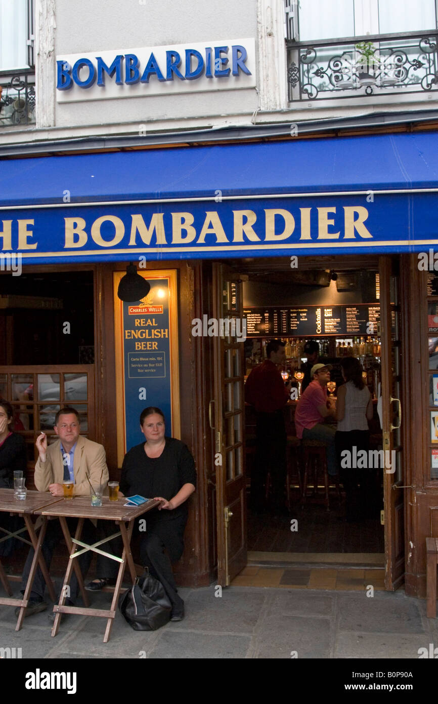 The Bombardier traditional English pub in Paris catering for English ex ...
