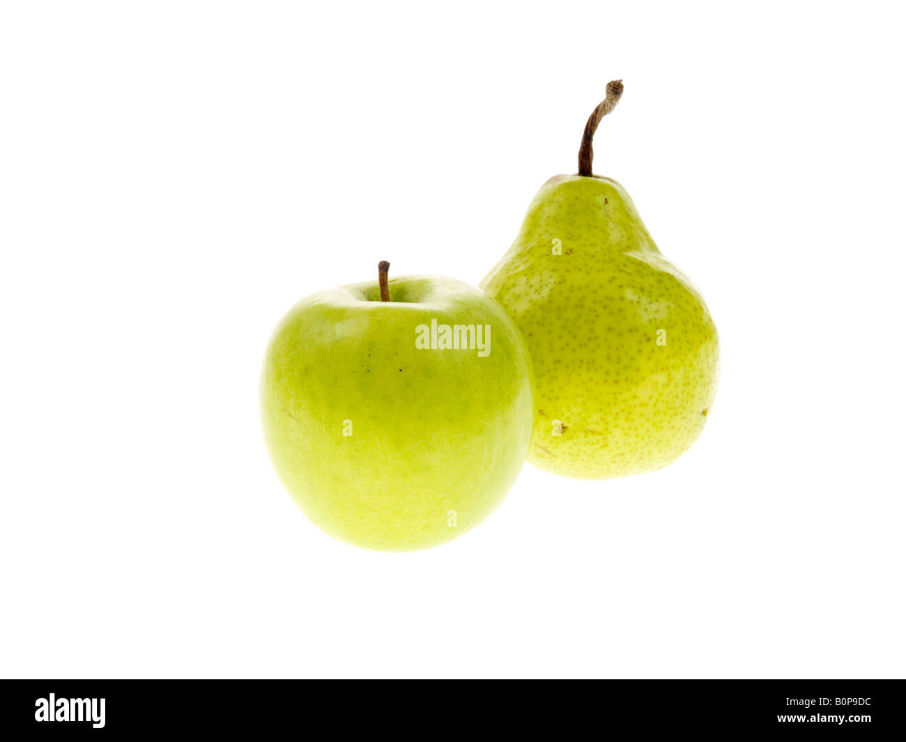 Apple and a Pear Stock Photo - Alamy