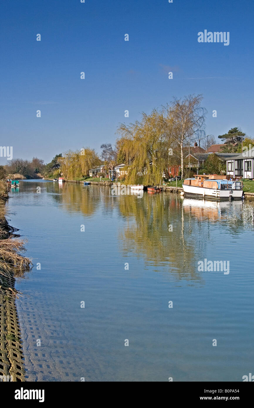 Lincolnshire fens dykes hi-res stock photography and images - Alamy