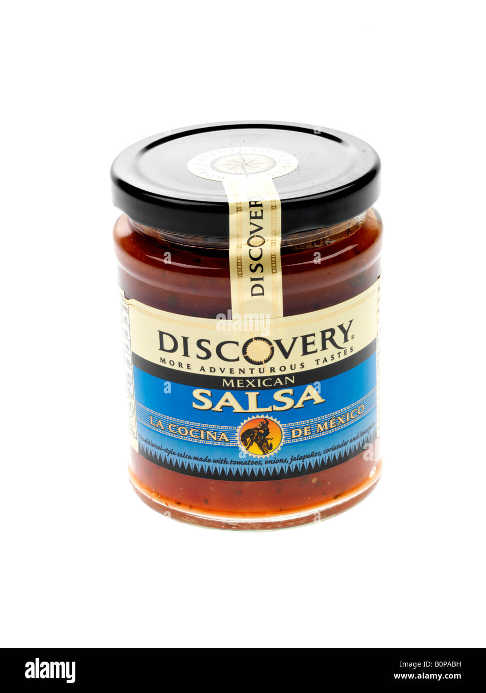 Jar Of Salsa Stock Photo - Alamy