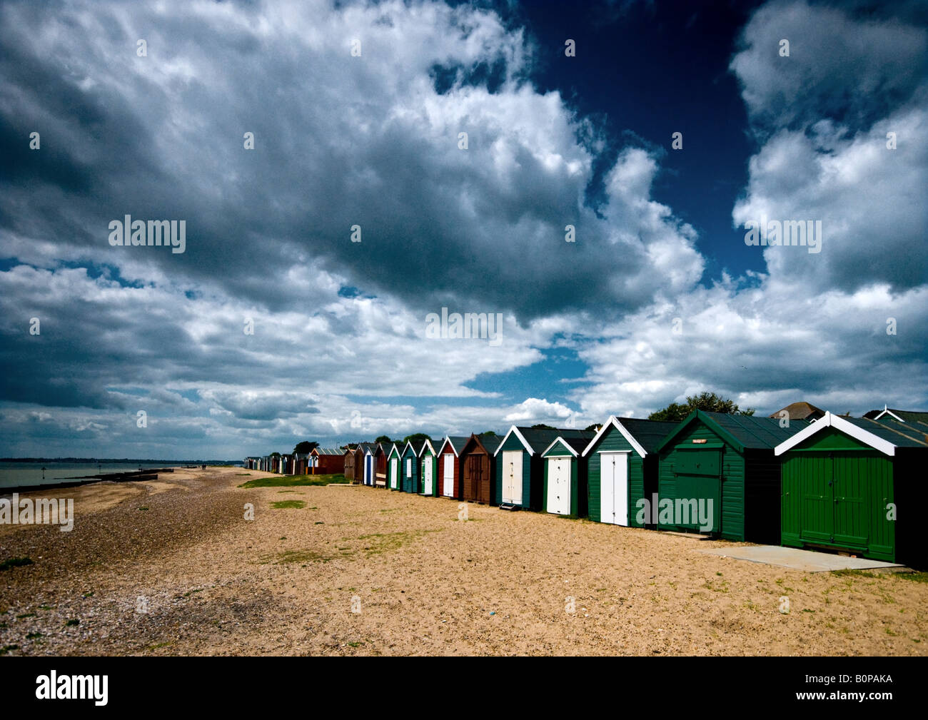 West mersea beach huts hi-res stock photography and images - Alamy