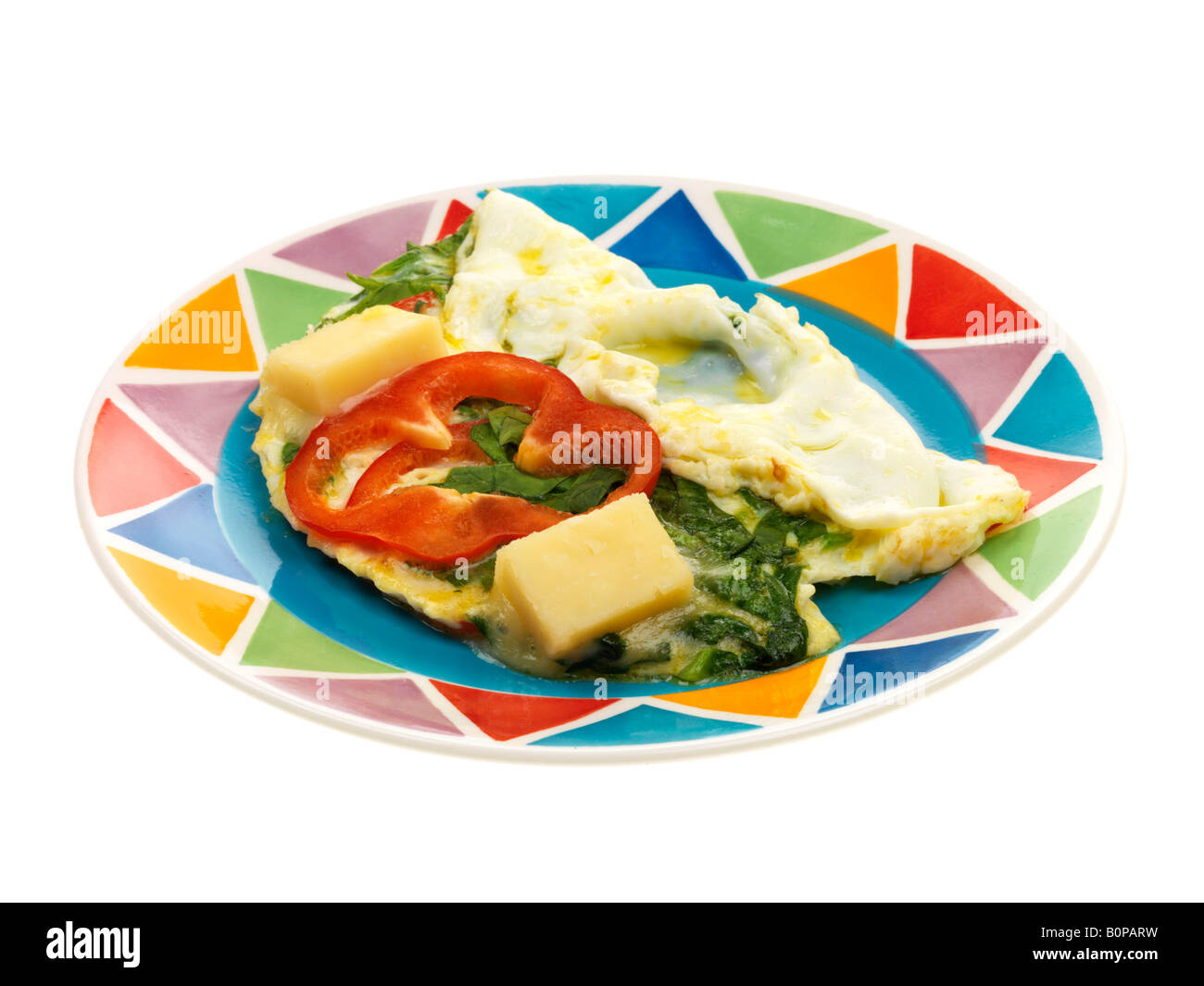 Egg White Omelette Stock Photo - Alamy