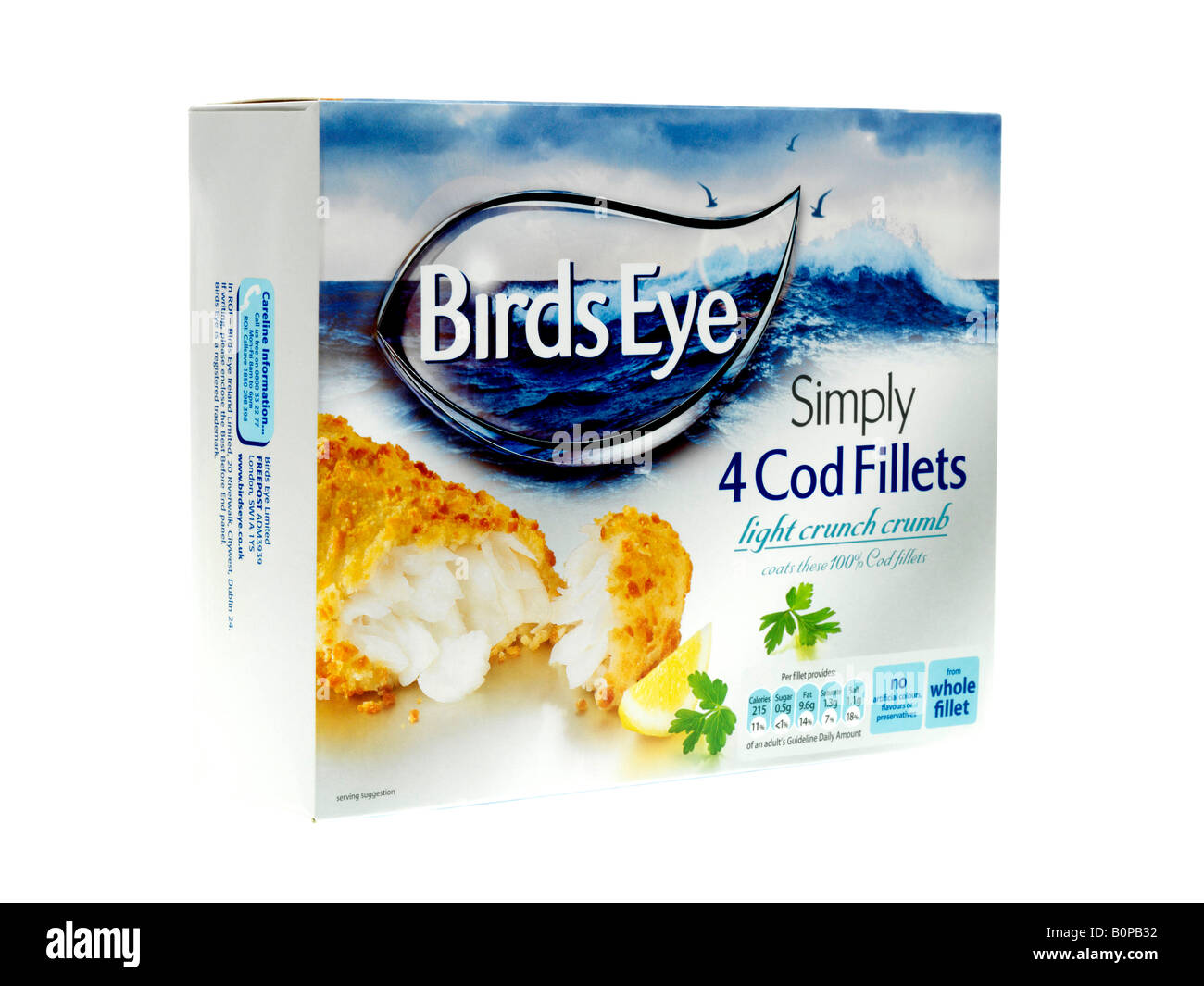 Breaded Cod Fillets Stock Photo - Alamy