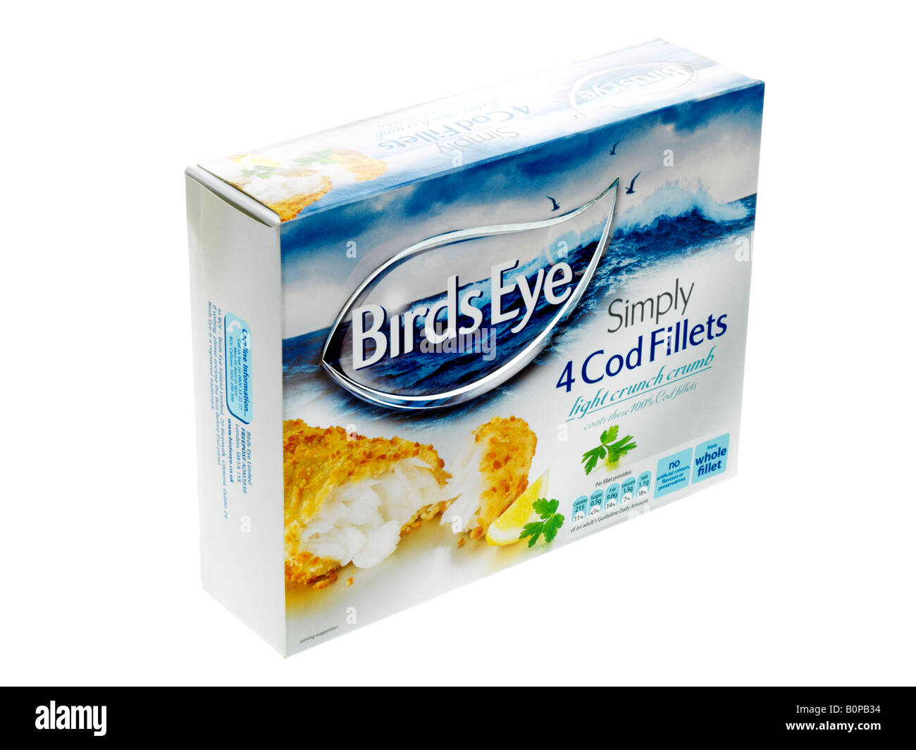 Packet of Frozen Breaded Cod Fillets Stock Photo - Alamy