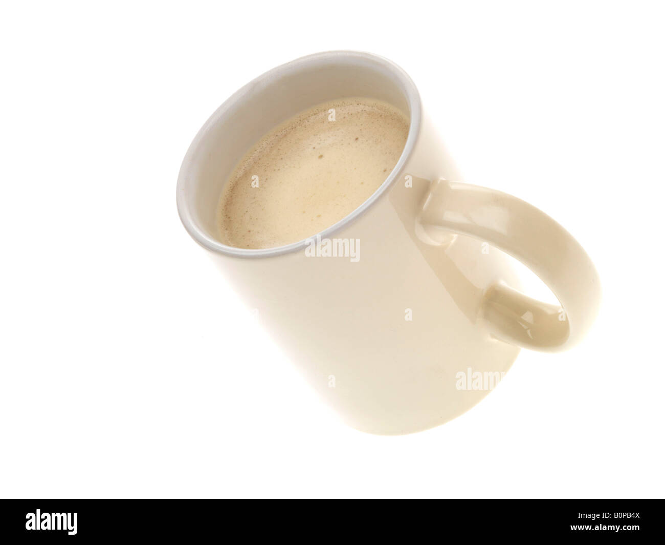 Coffee With Cream Stock Photo - Alamy