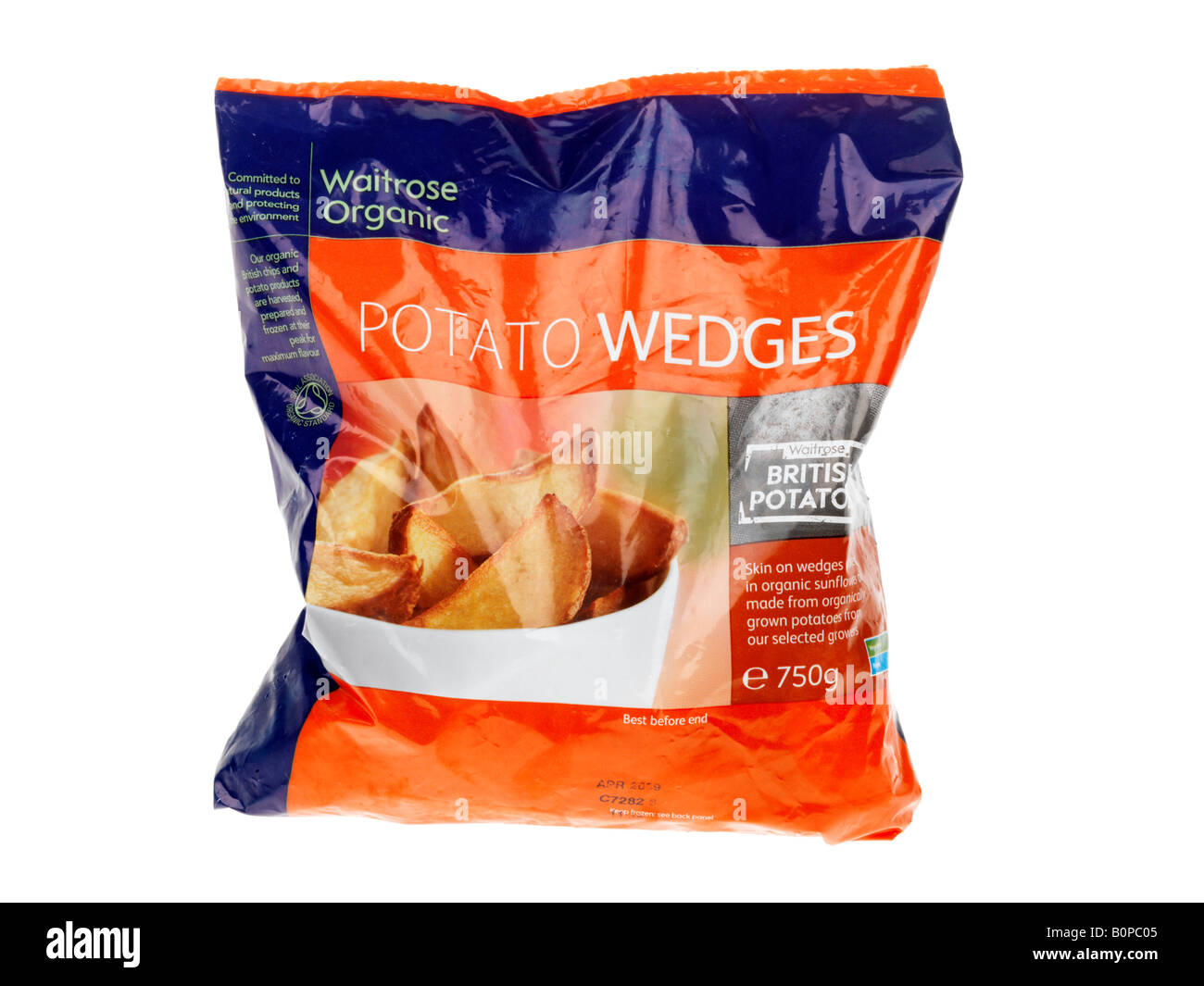 Frozen Potato Wedges Stock Photo - Alamy