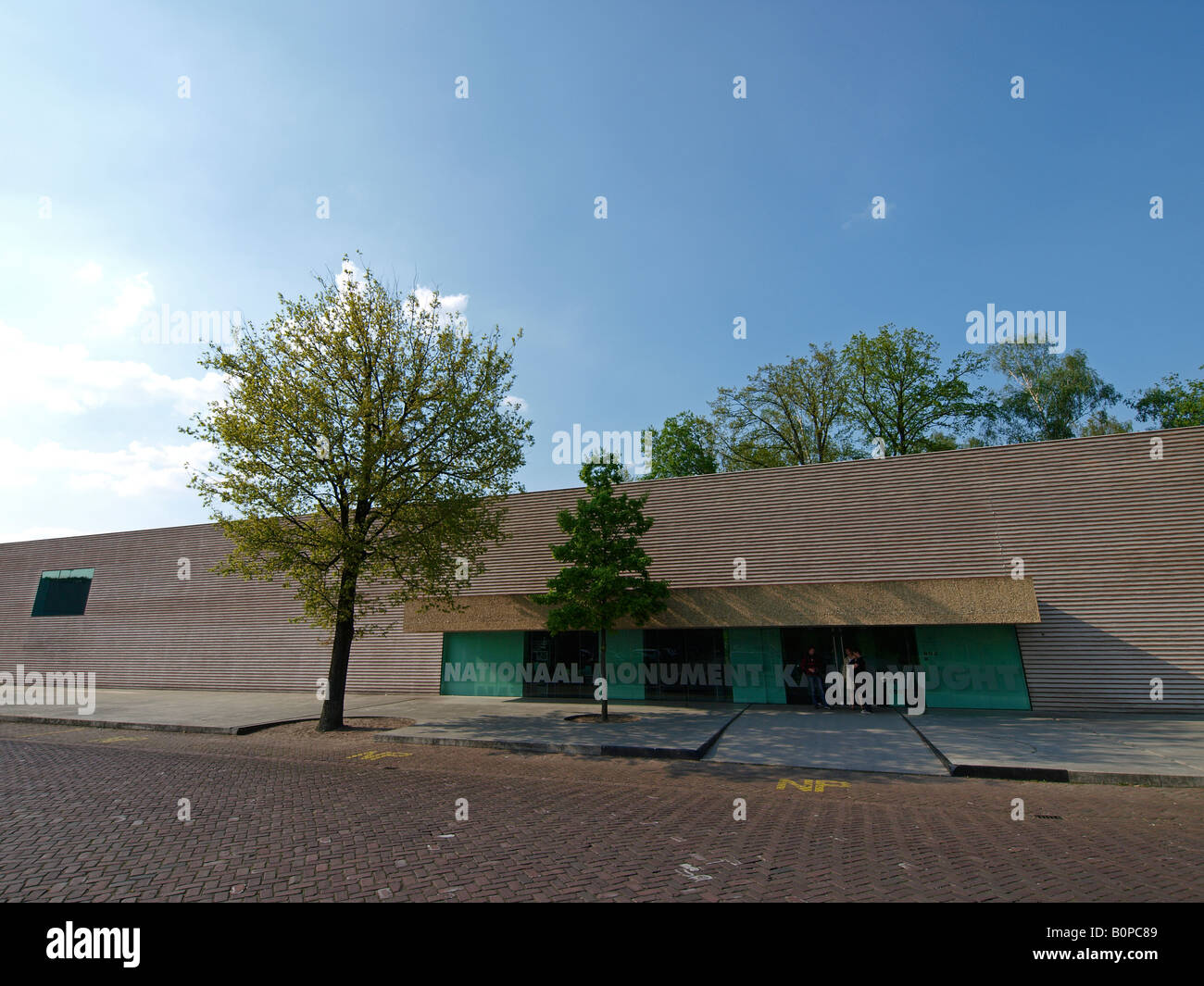 Entrance of national monument camp Vught the Netherlands It is a museum ...
