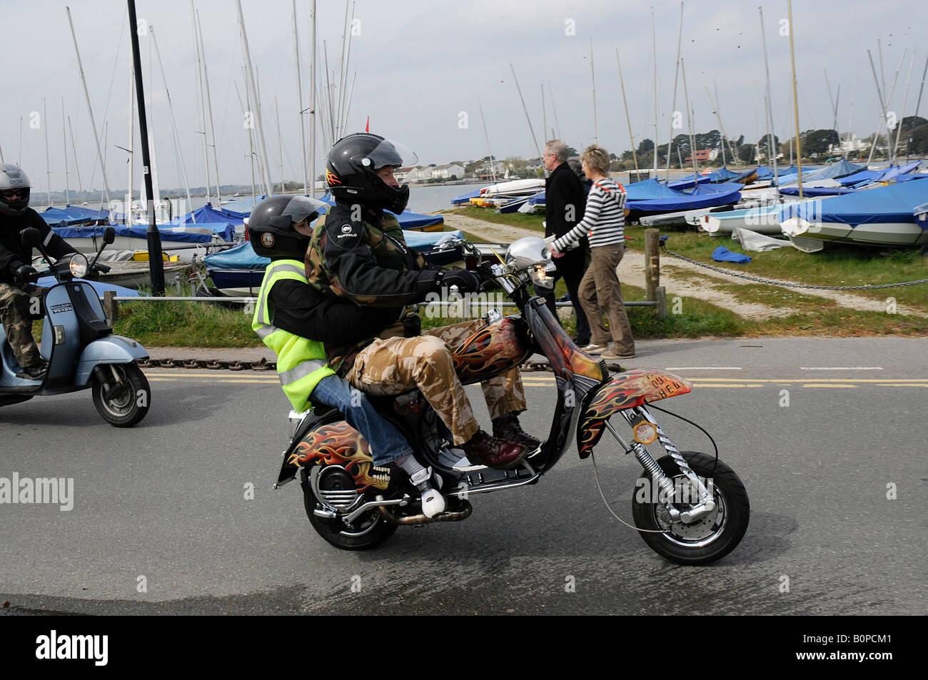 Customised Vespa High Resolution Stock Photography and Images - Alamy