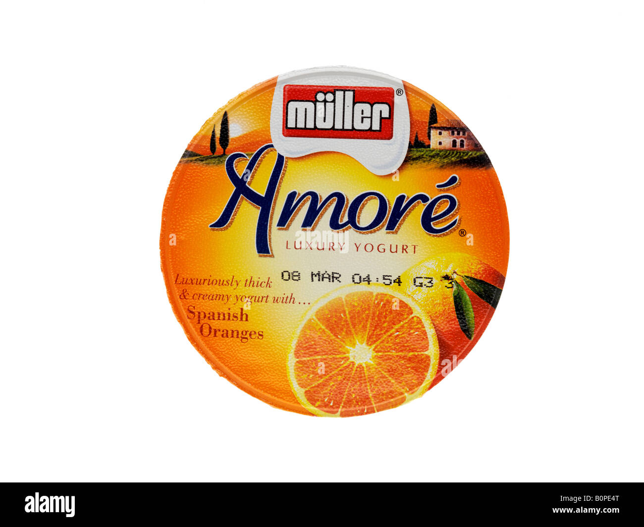 Full Fat Yoghurt Stock Photo - Alamy