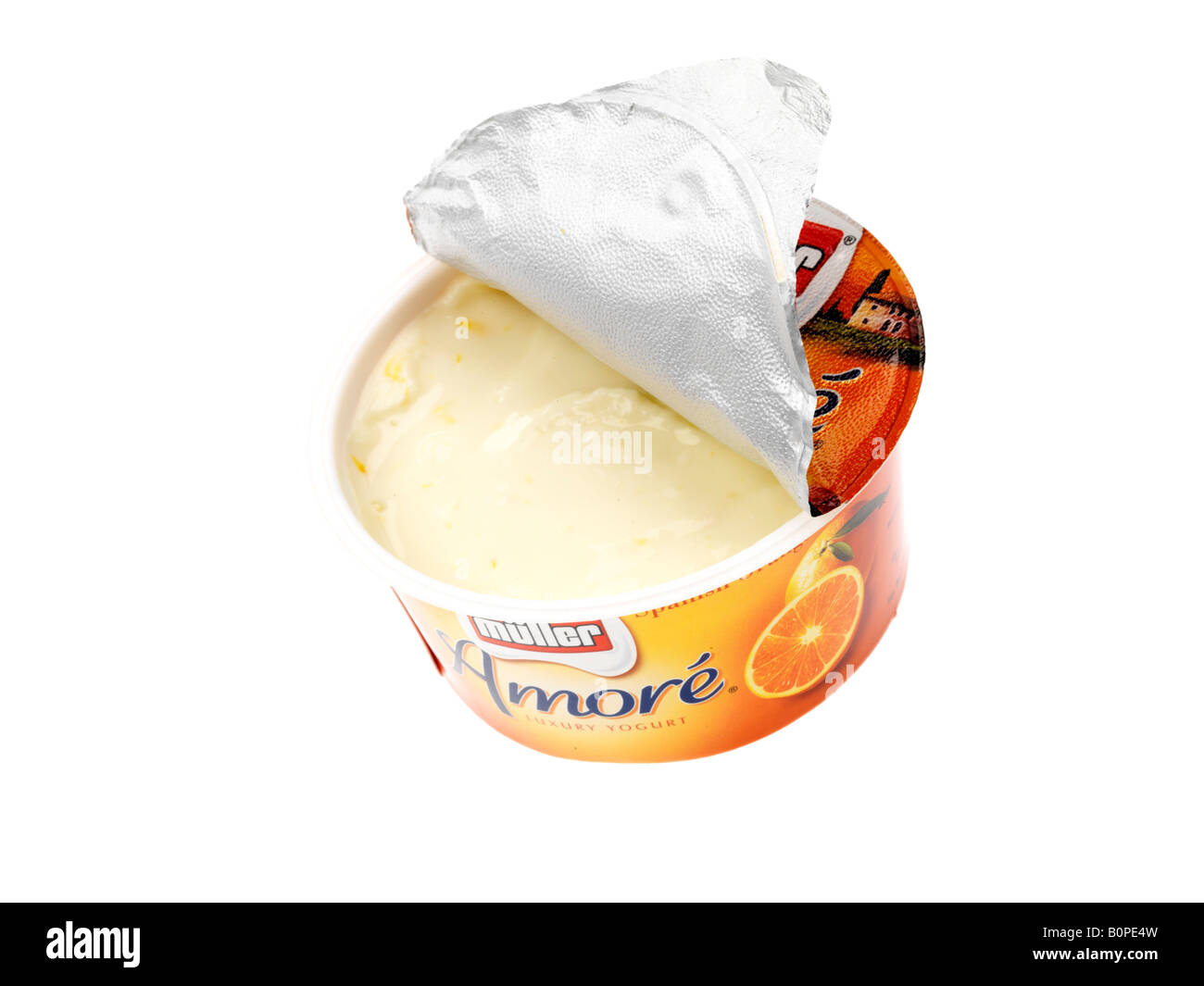 Full Fat Yoghurt Stock Photo - Alamy