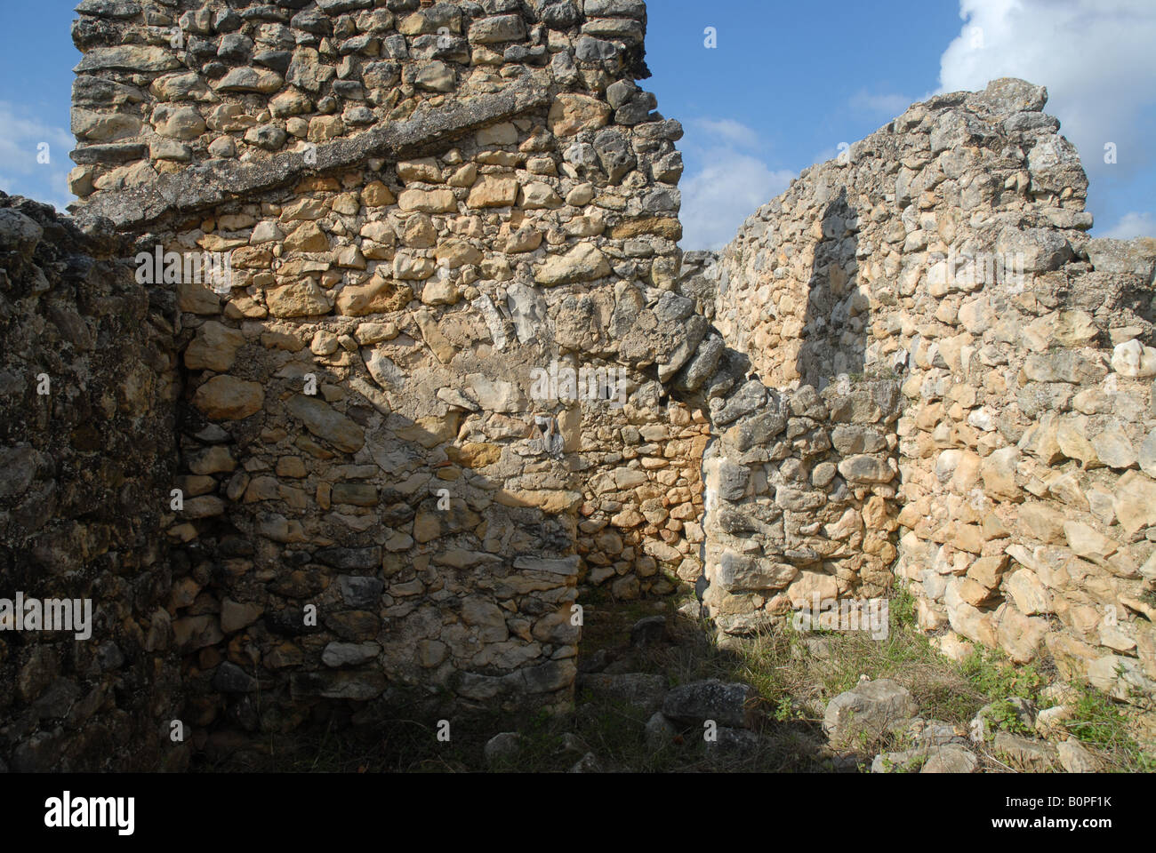 Moorish ruined village of L'Atzuvieta, Vall d'Alcala, Marina Alta ...