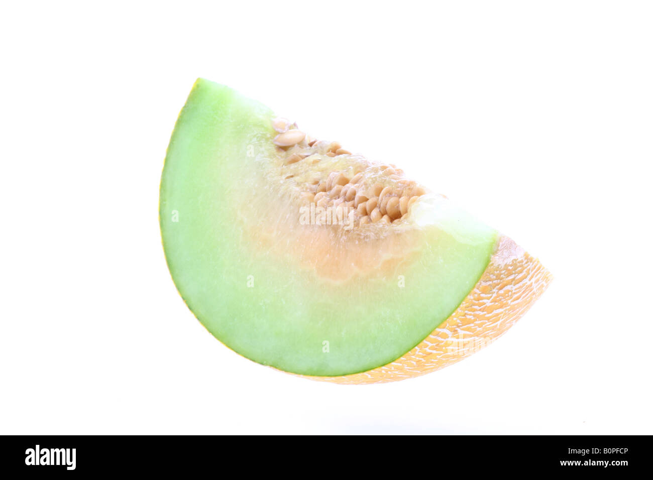 Slice of melon gala tropical fruit hi-res stock photography and images ...