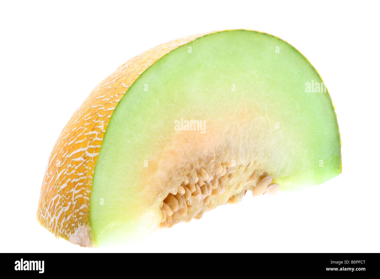 Slice of melon gala tropical fruit hi-res stock photography and images ...