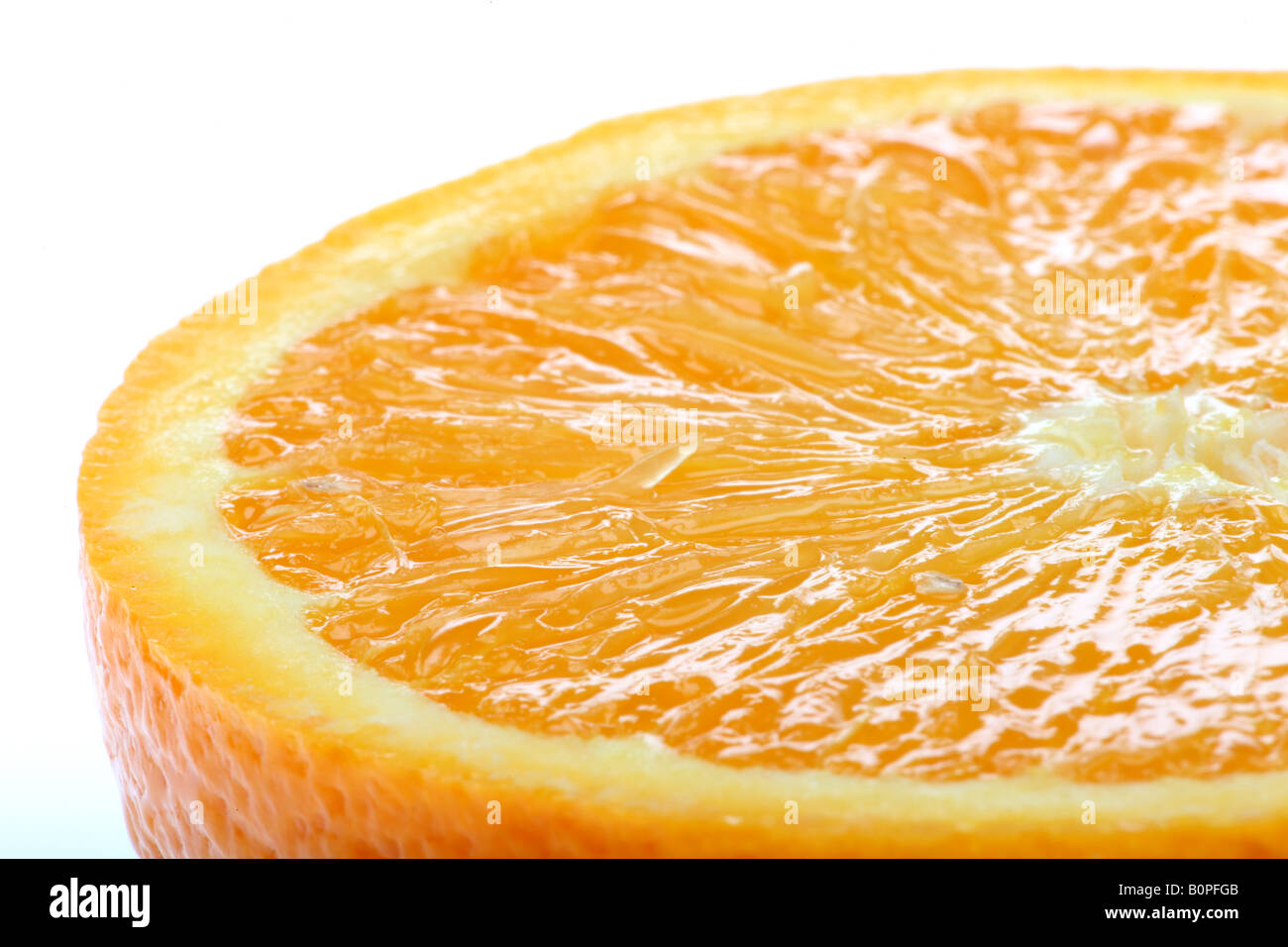 Half An Orange Stock Photo - Alamy