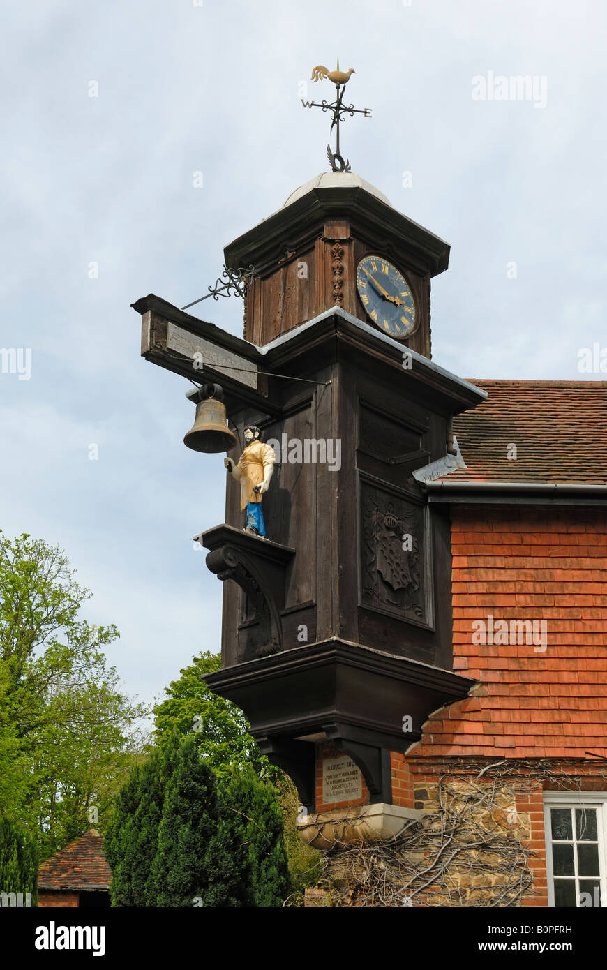 Jack the Blacksmith, Abinger Hammer, Surrey Stock Photo - Alamy