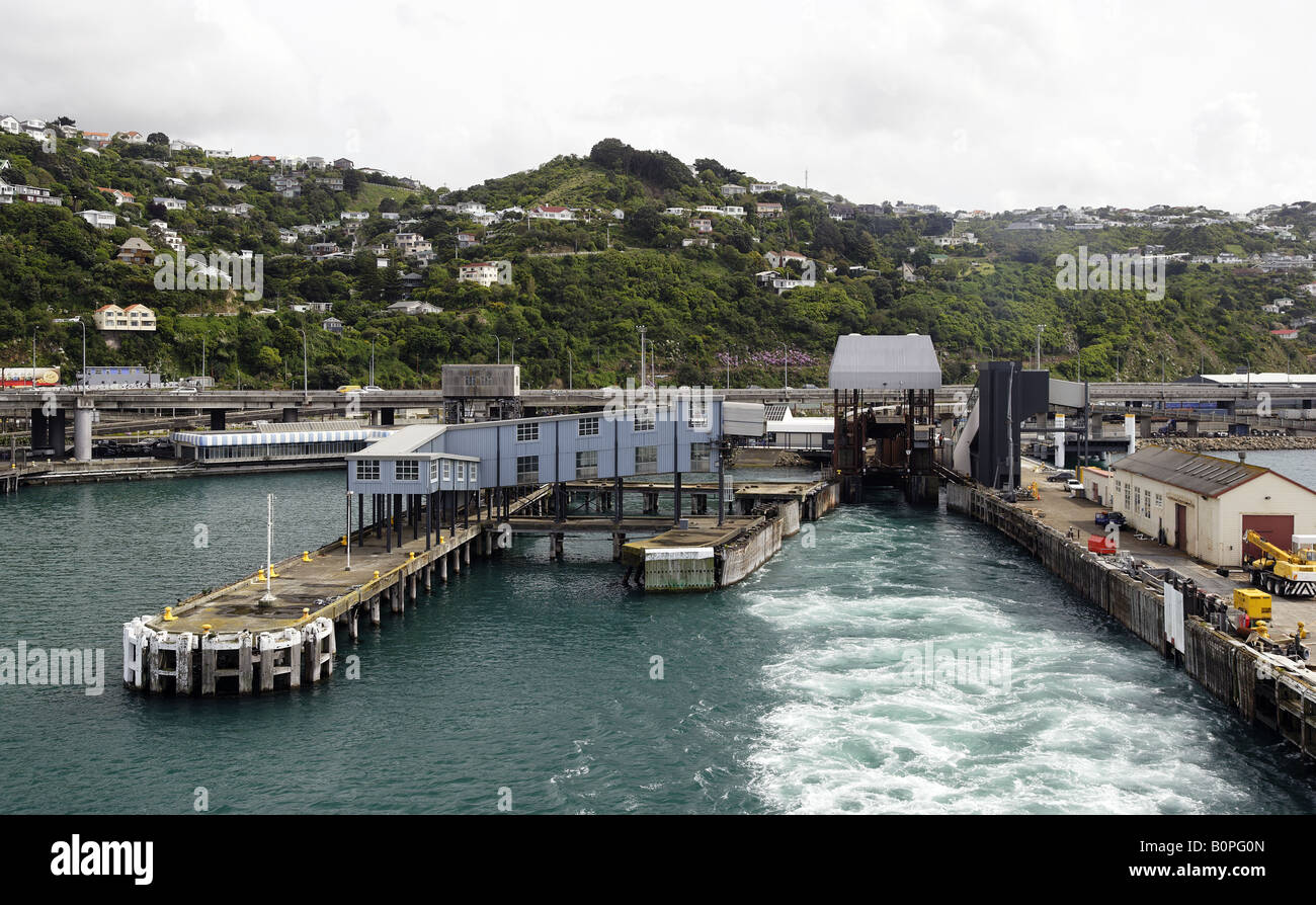 The Interislander ferry terminal, Wellington, New Zealand Stock Photo ...