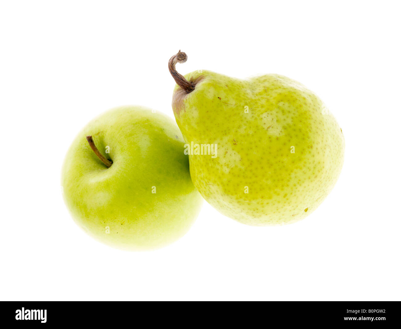 Apple and a Pear Stock Photo - Alamy