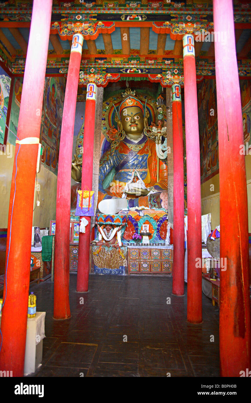 A statue of Padmasambhava, at Hemis Leh Ladakh, India Stock Photo - Alamy