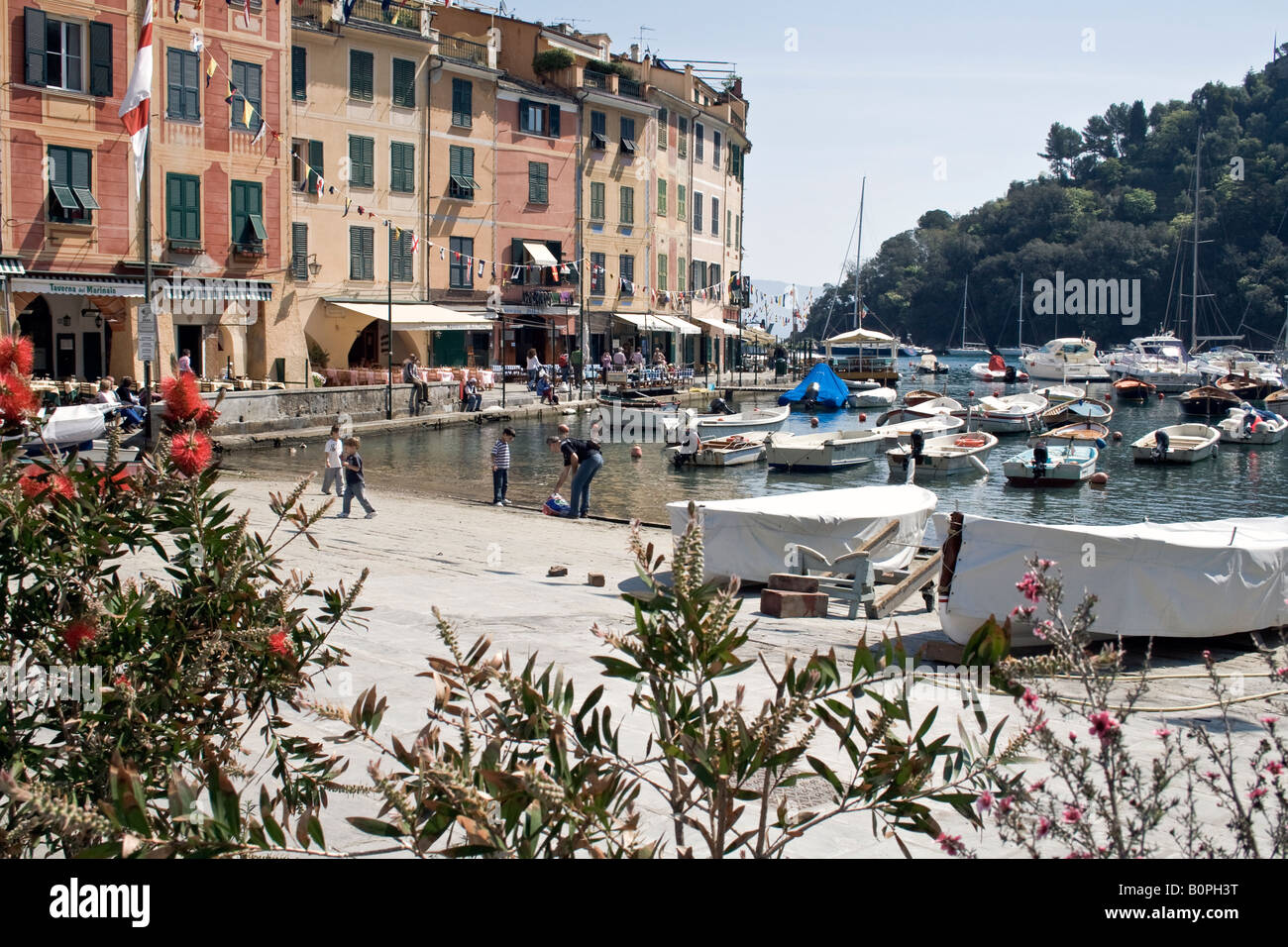 Portofino pier hi-res stock photography and images - Alamy