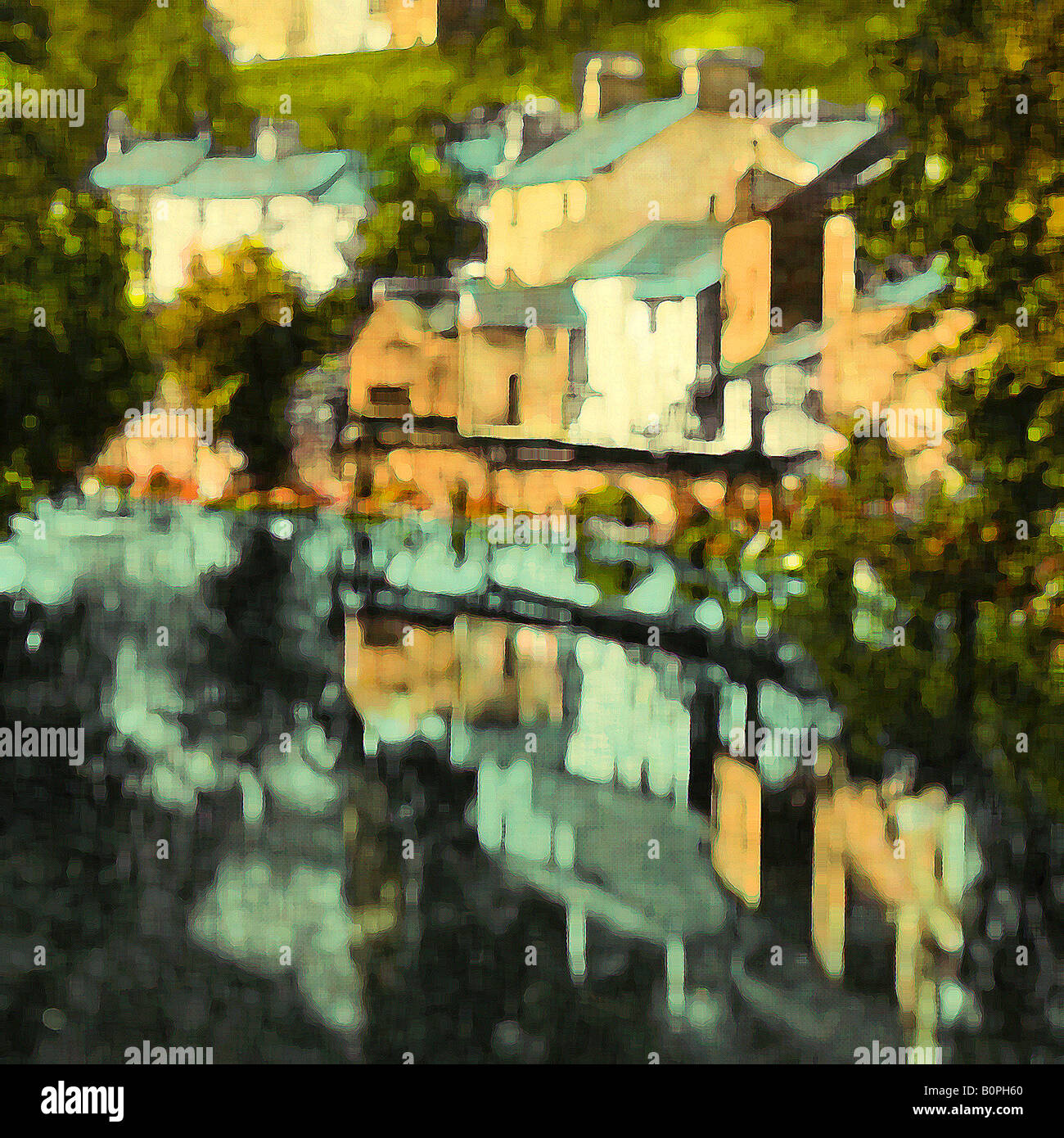 MATLOCK DERBYSHIRE RIVER DERWENT Stock Photo - Alamy