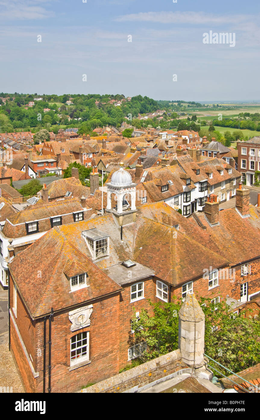 Aerial view rye taken hi-res stock photography and images - Alamy