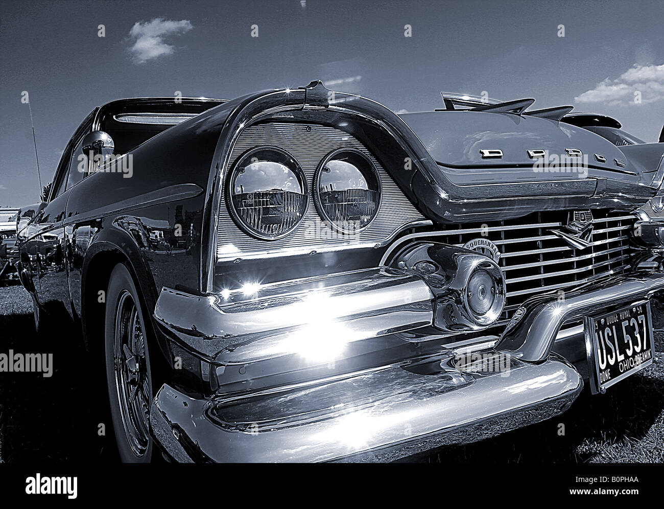 CAR ICON AMERICANA US USA DODGE ILLUSTRATION PHOTO Stock Photo - Alamy