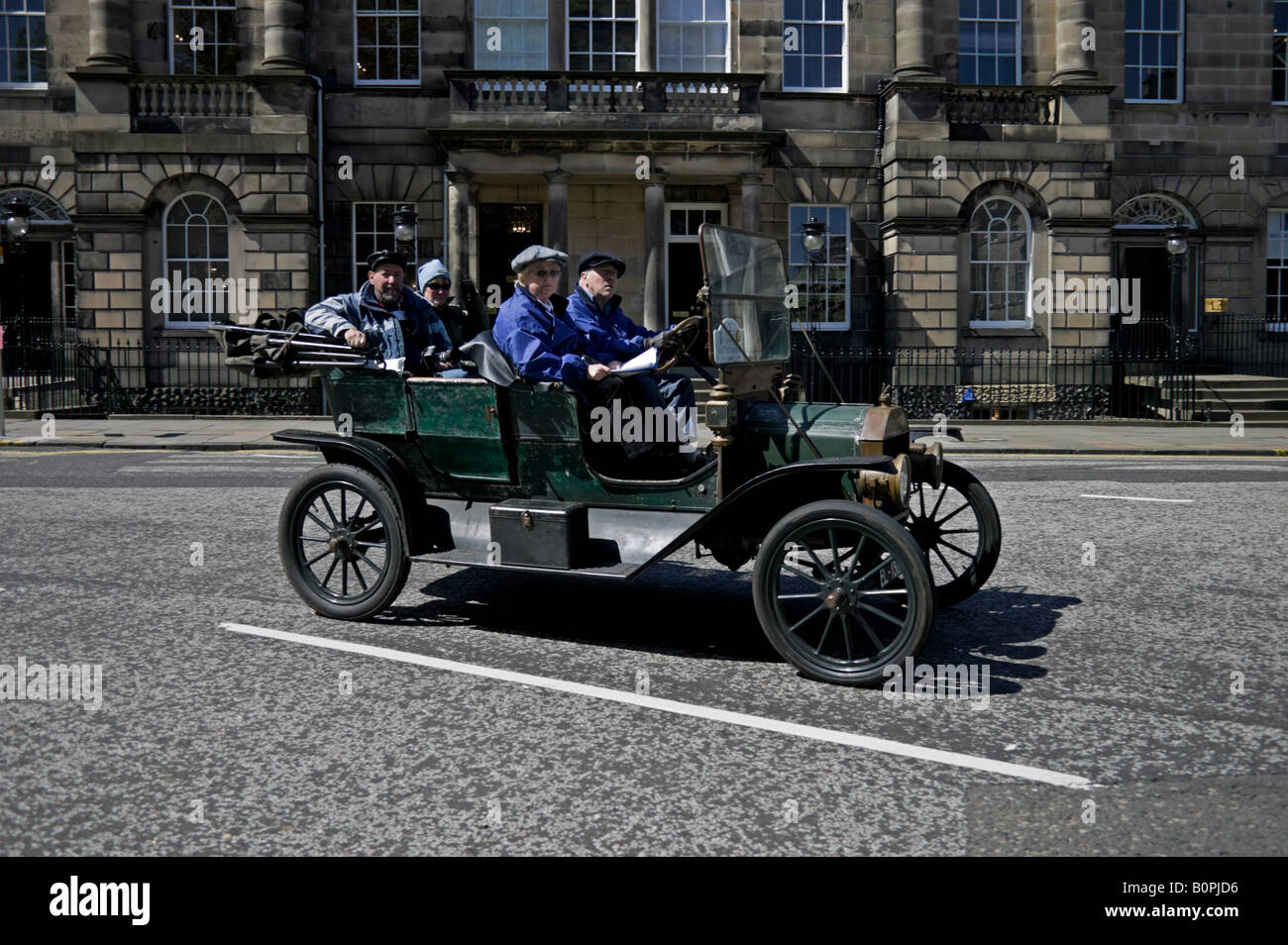 Model T Ford vintage vehicle taking part in Centenary Rally, Charlotte ...