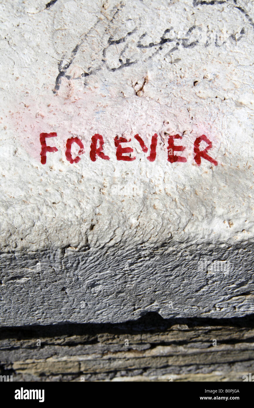 Forever word hi-res stock photography and images - Alamy