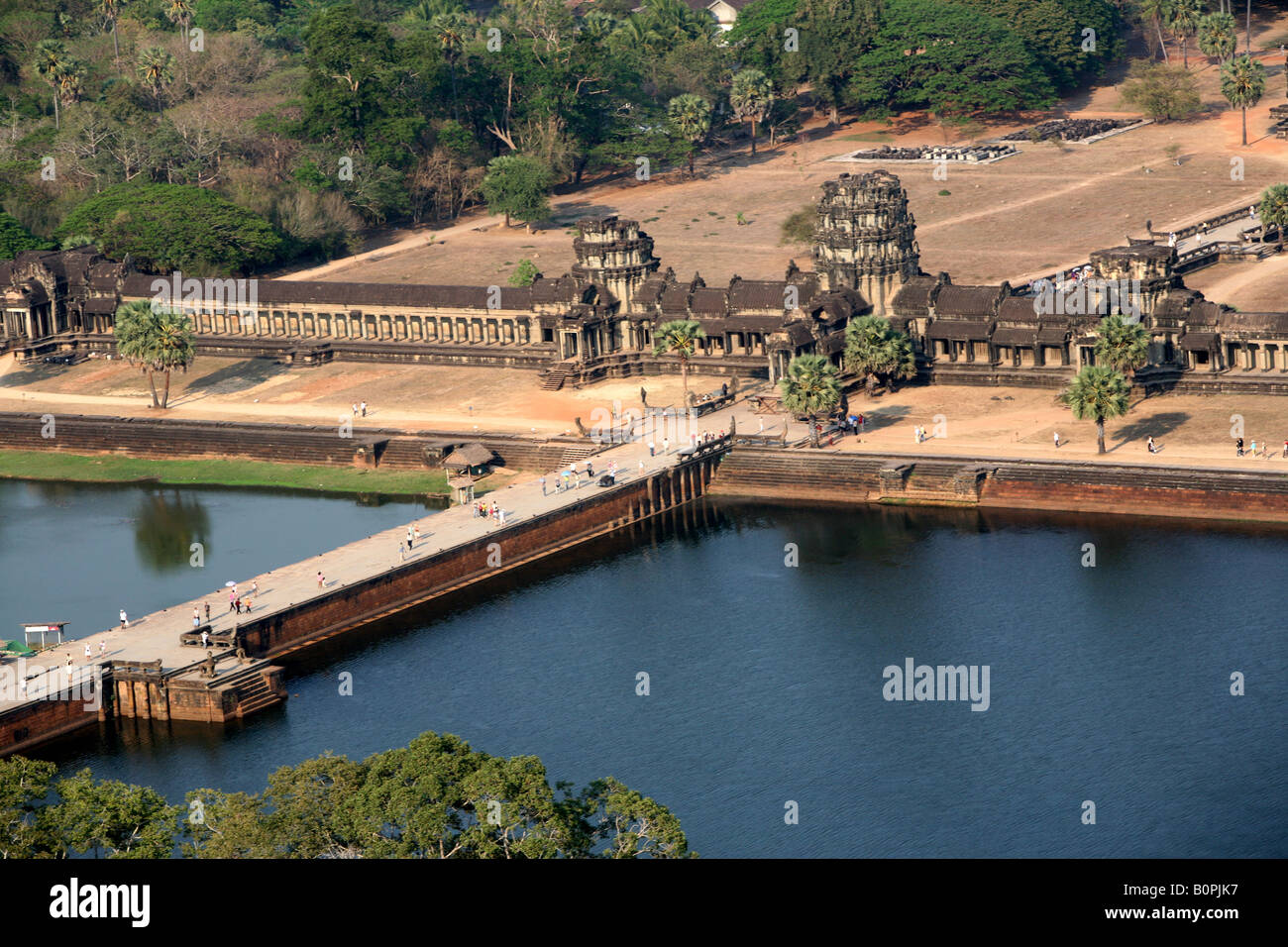 Archaeology Angkor Wat Aerial High Resolution Stock Photography and ...