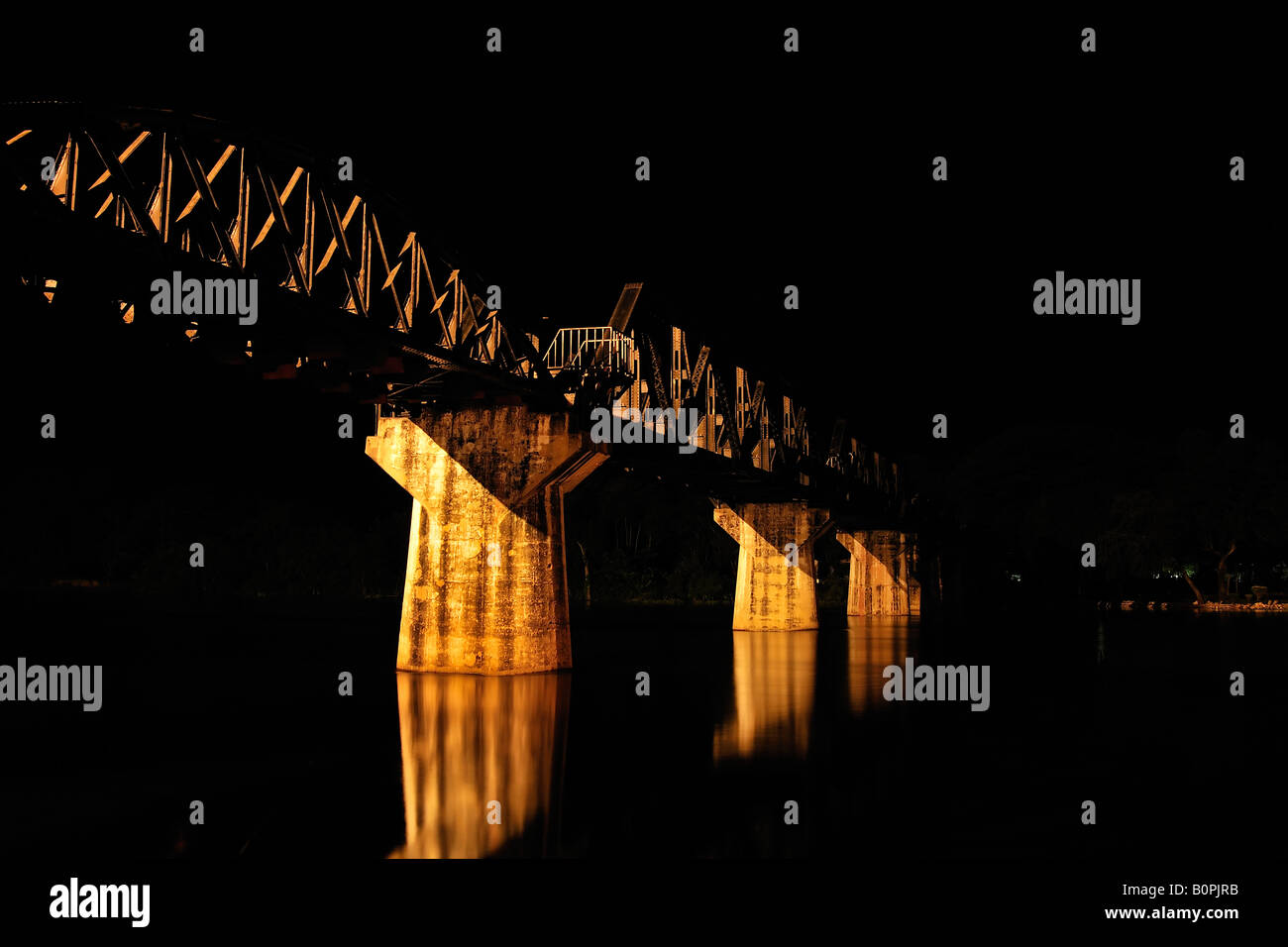 Kanchanaburi bridge war hi-res stock photography and images - Alamy