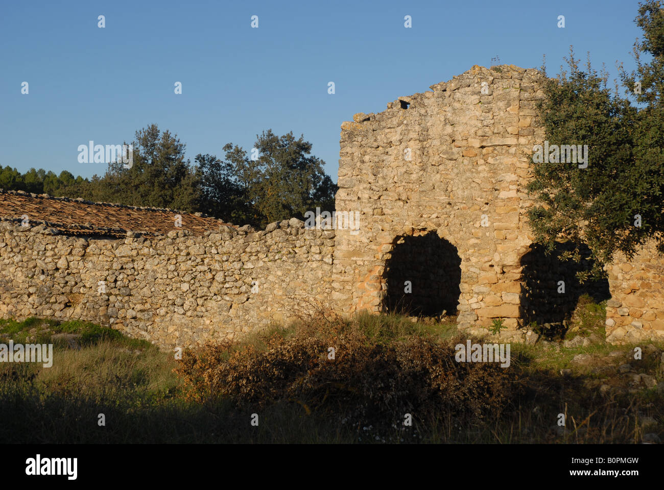 Moorish ruined village of L'Atzuvieta, Vall d'Alcala, Marina Alta ...