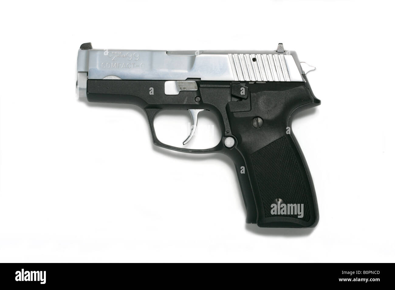 CZ 99 Compact 9x99 handgun hand gun pistol Stock Photo - Alamy