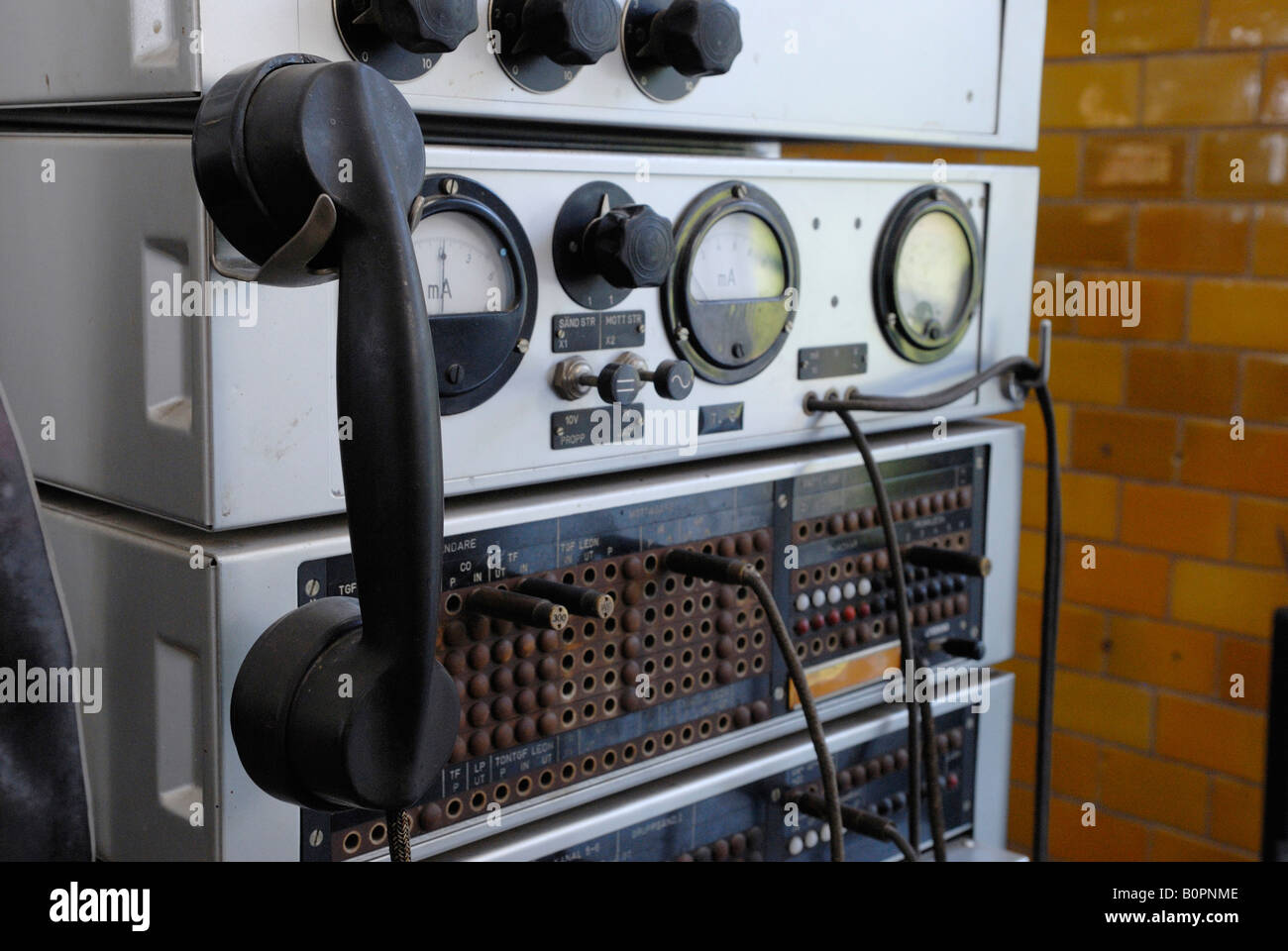 Old Radio Station Control Boards